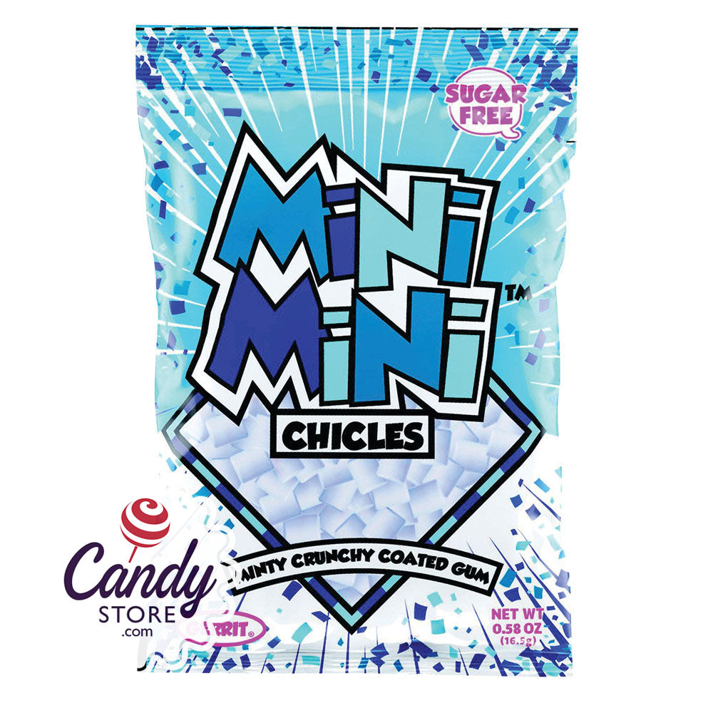 Mini Chicles Peppermint Sugar Free Gum, 20ct Boxes - CandyStore.com