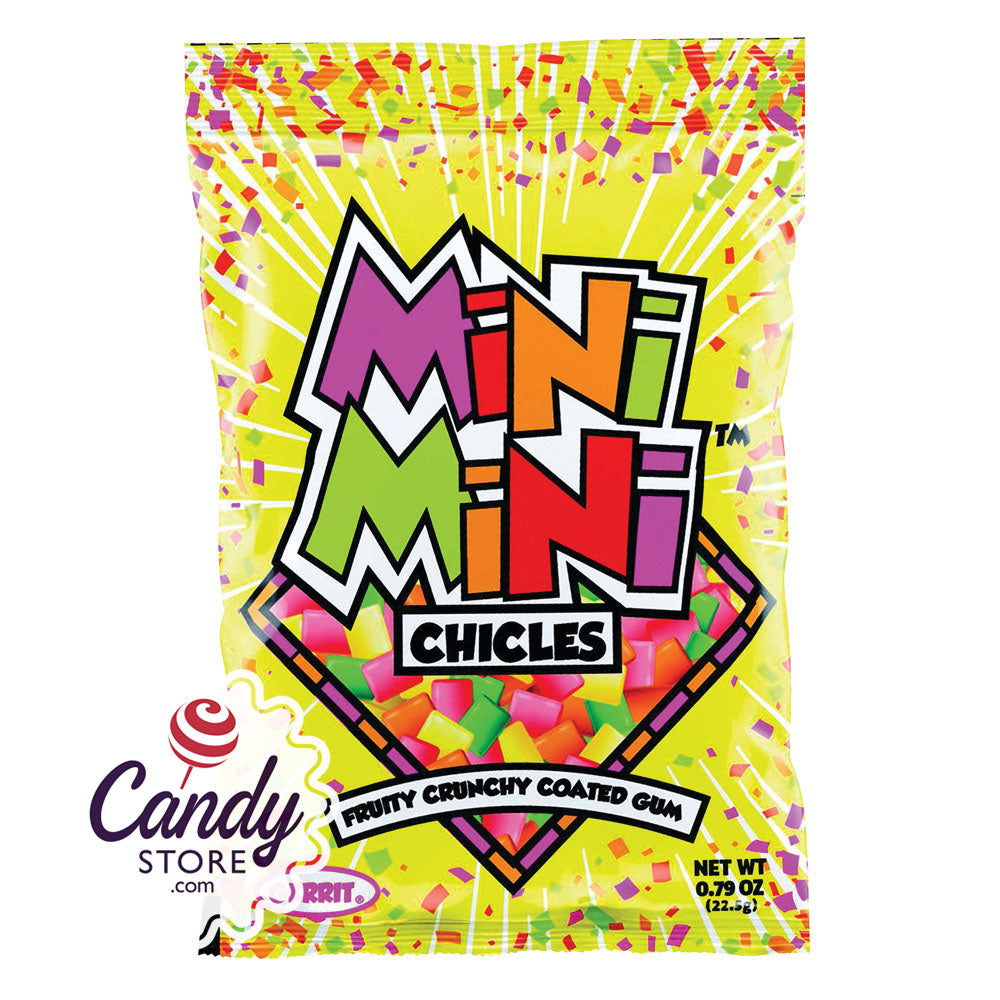 Mini Mini Chicles Fruit Gum 20ct - CandyStore.com