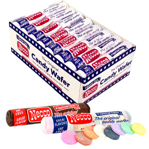 Necco Candy Wafers Rolls - 24ct | CandyStore.com