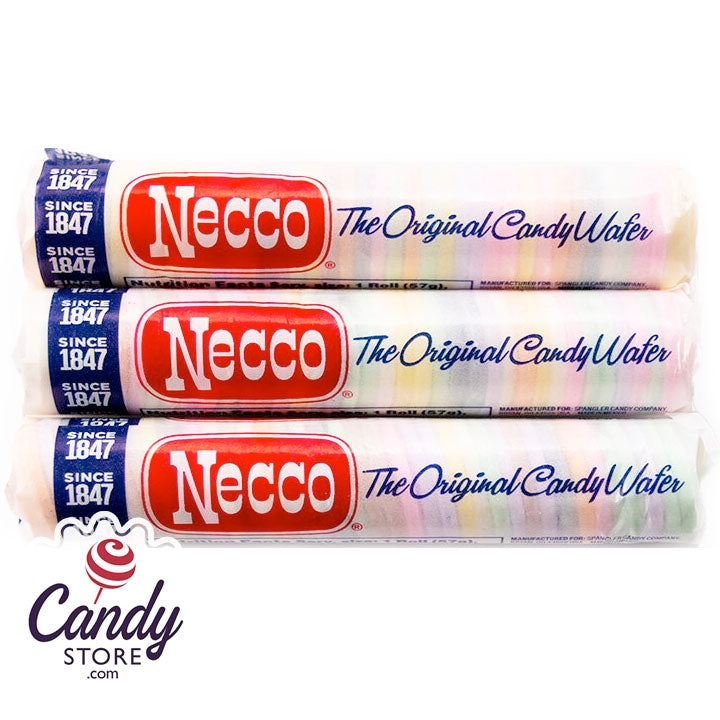 Necco Candy Wafers Rolls - 24ct | CandyStore.com