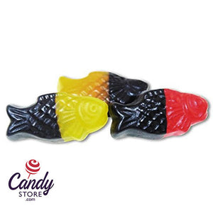 Neon Guppies Licorice & Fruit Gummies - 6.6lb | CandyStore