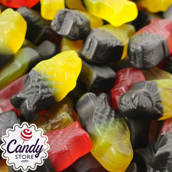 Neon Guppies Licorice & Fruit Gummies - 6.6lb | CandyStore