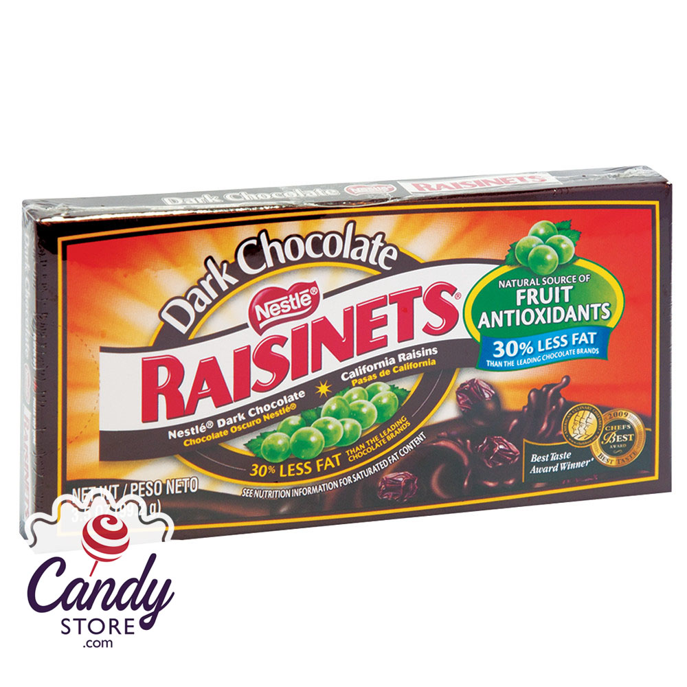 Nestle Raisinets Dark Chocolate - 15ct | CandyStore.com