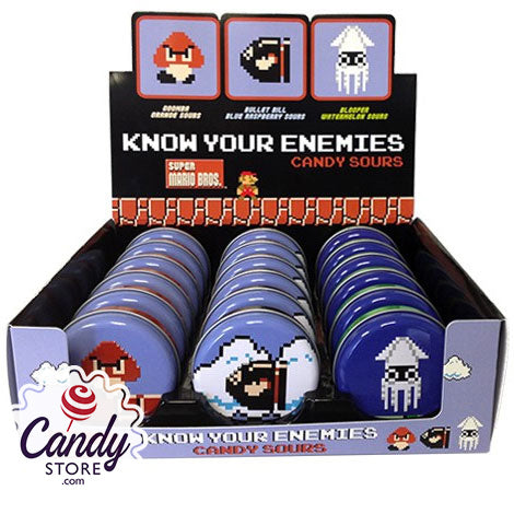 Nintendo Know Your Enemies Candy Sours - 18ct | CandyStore – CandyStore.com