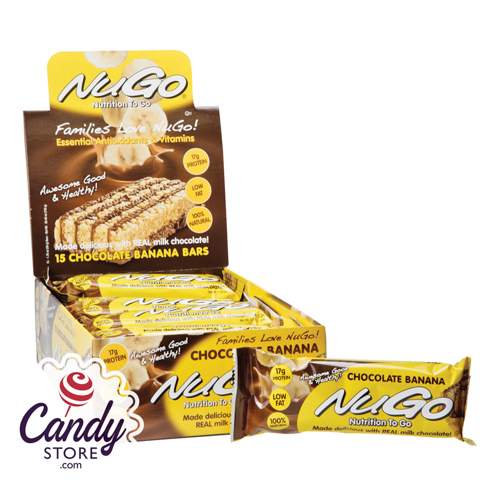 Nugo Banana Chocolate Protein Bar 1.76oz - 15ct – CandyStore.com
