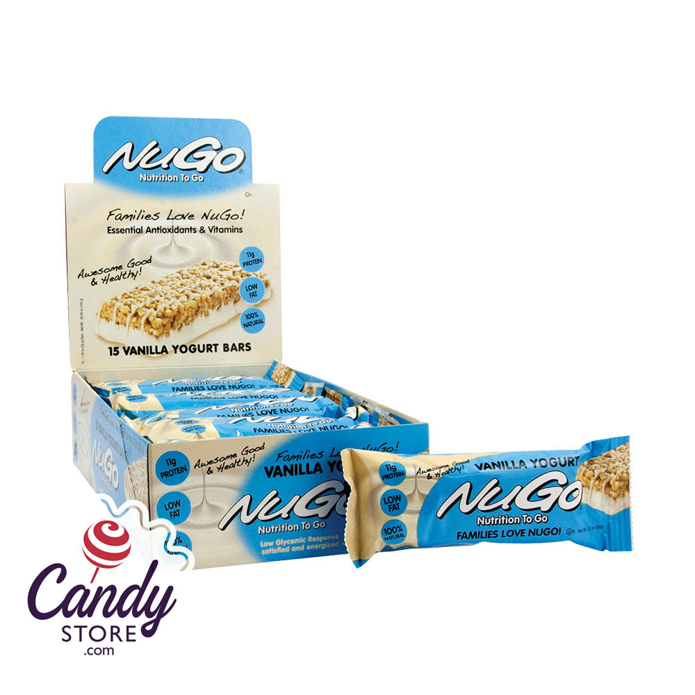 Nugo Vanilla Yogurt Protein Bar 1.76oz - 15ct | CandyStore