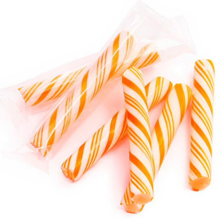 Orange Mini Candy Sticklettes - 250ct | CandyStore.com