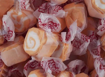 Orange Creme Salt Water Taffy - 2.5lb | CandyStore.com