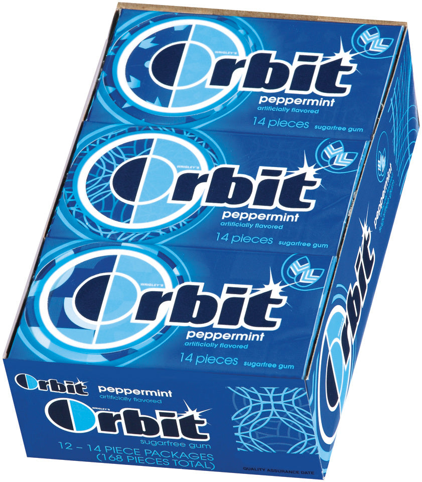 Orbit Peppermint - 12ct | CandyStore.com