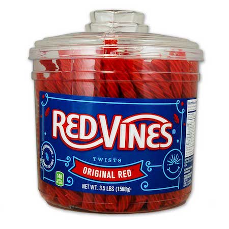 Original Red Vines Twists Jar - 240ct | CandyStore.com