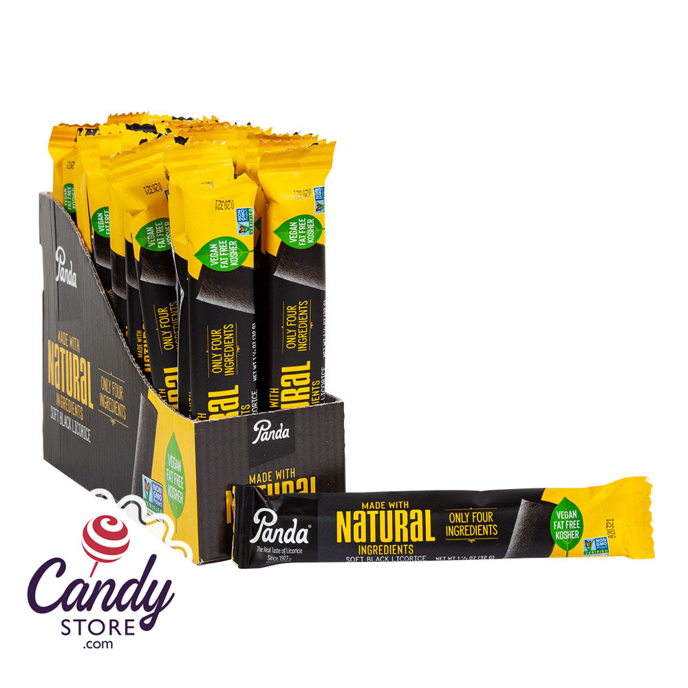 Panda All Natural Black Licorice 1.1oz - 36ct | CandyStore – CandyStore.com
