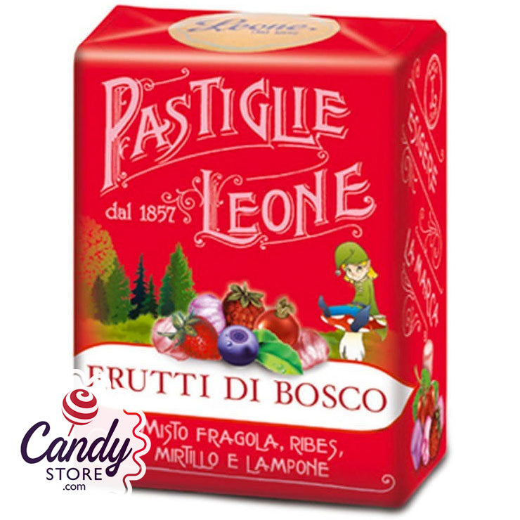 Pastiglie Leone Frutti Di Bosco Candy Pastilles - 18ct