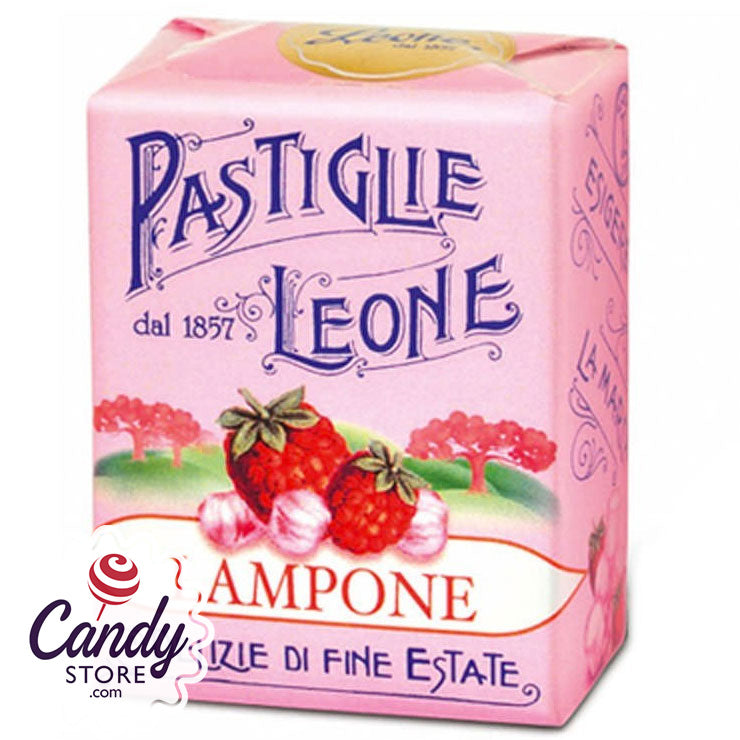 Pastiglie Leone Raspberry Candy Pastilles - 18ct – CandyStore.com