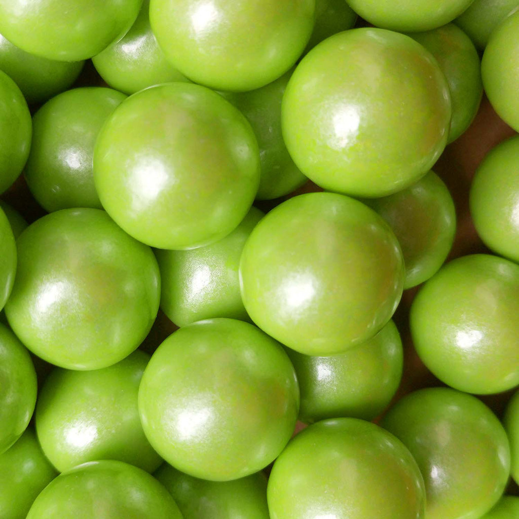 Pearl Green Color Splash Gumballs - 2lb | CandyStore.com