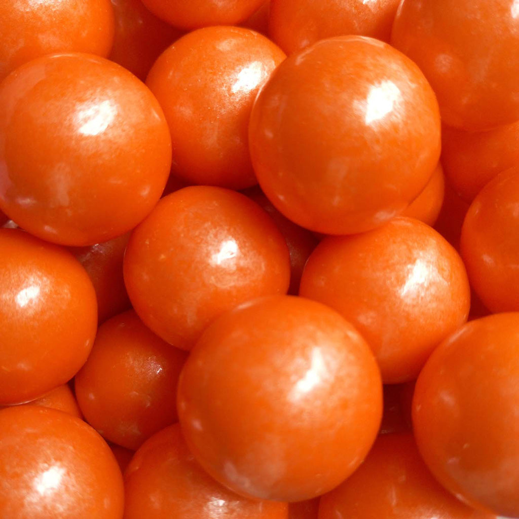 Pearl Orange Color Splash Gumballs - 2lb | CandyStore.com