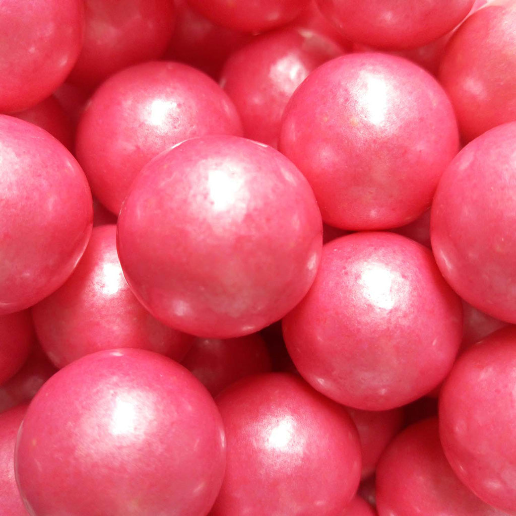 Pearl Pink Color Splash Gumballs - 2lb Bulk | CandyStore.com
