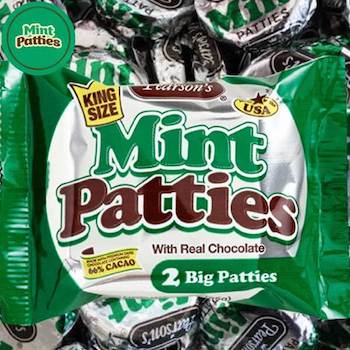 Pearson's Mint Patties Kingsize Box - 24ct | CandyStore.com
