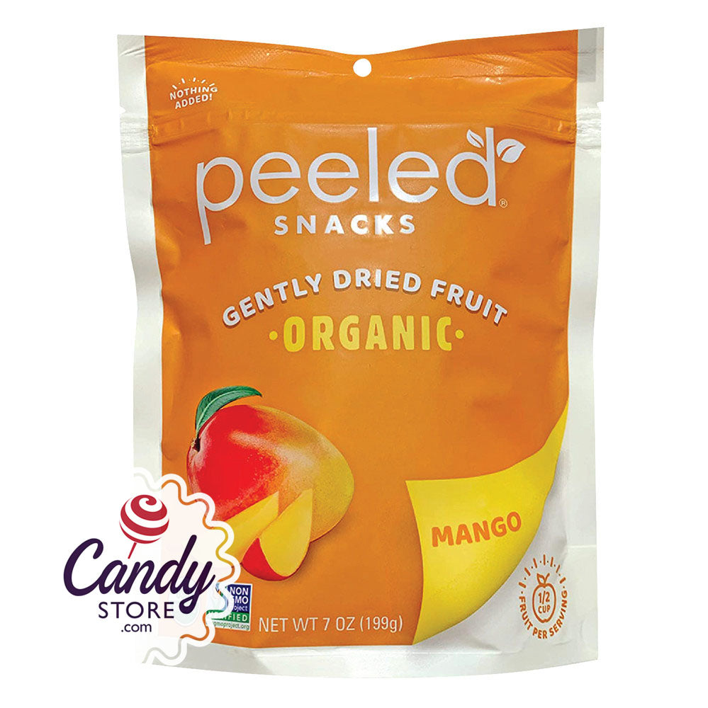 Peeled Snacks Mango 7oz Peg Bags 6ct - CandyStore.com
