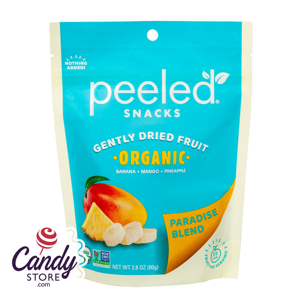 Peeled Snacks Paradise Found Pouch 3.5oz 12ct - CandyStore.com