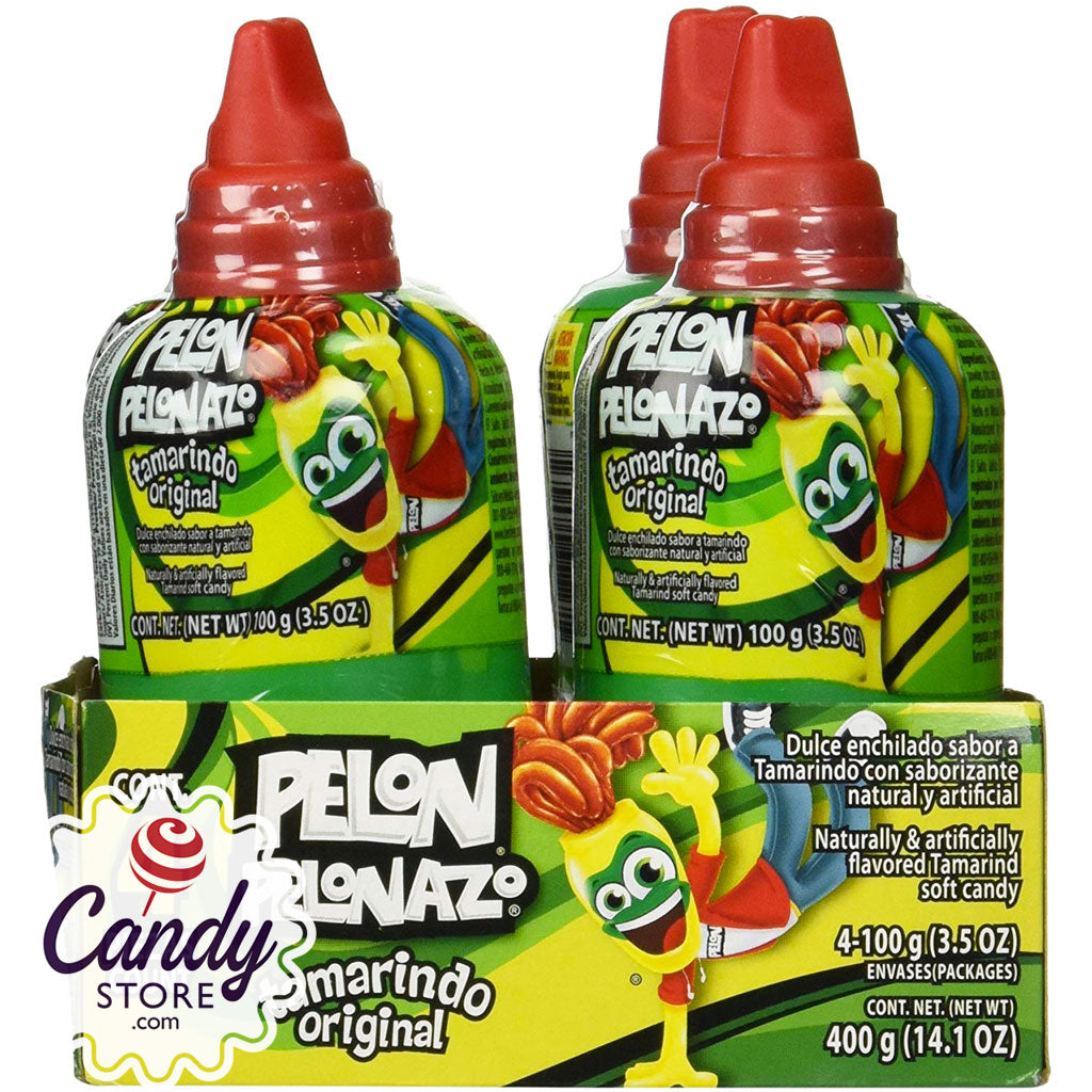 Pelon Pelonazo Tamarindo Mexican Candy 3.5oz - 4ct