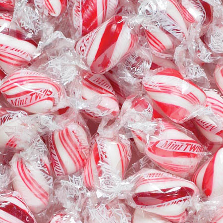Peppermint Twists Sugar Free - 5lb Bulk | CandyStore.com