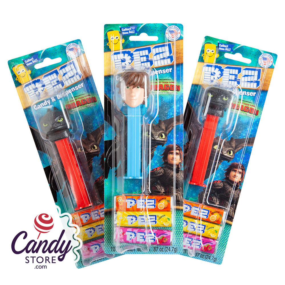 Pez How To Train Dragon Assortment Blister Pack 0.87oz 12ct ...