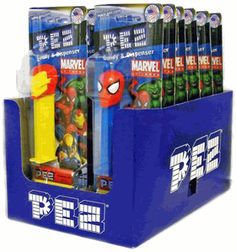 Pez Marvel Blister Packs - 12ct | CandyStore.com