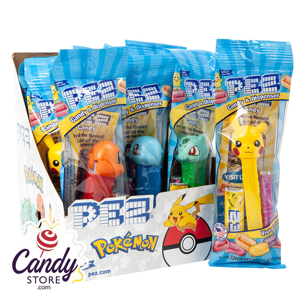 Pez Pokemon Assortment 12ct - CandyStore.com