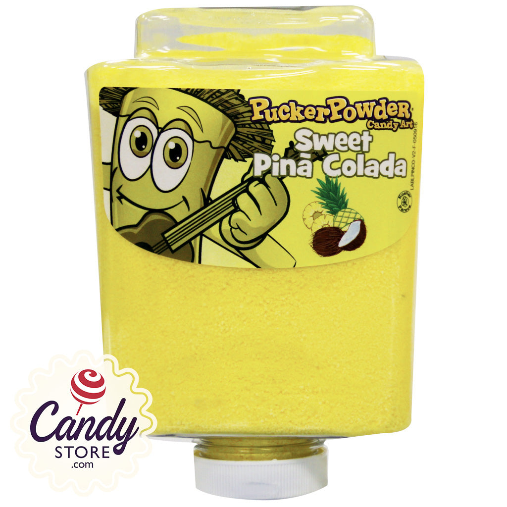 Pina Colada Pucker Powder Candy Art - 9oz Bottle