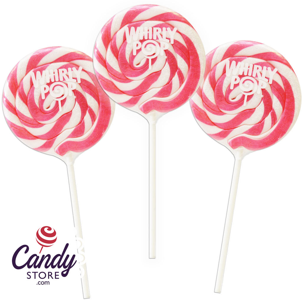 Pink Whirly Pops - 24ct Displays | CandyStore.com