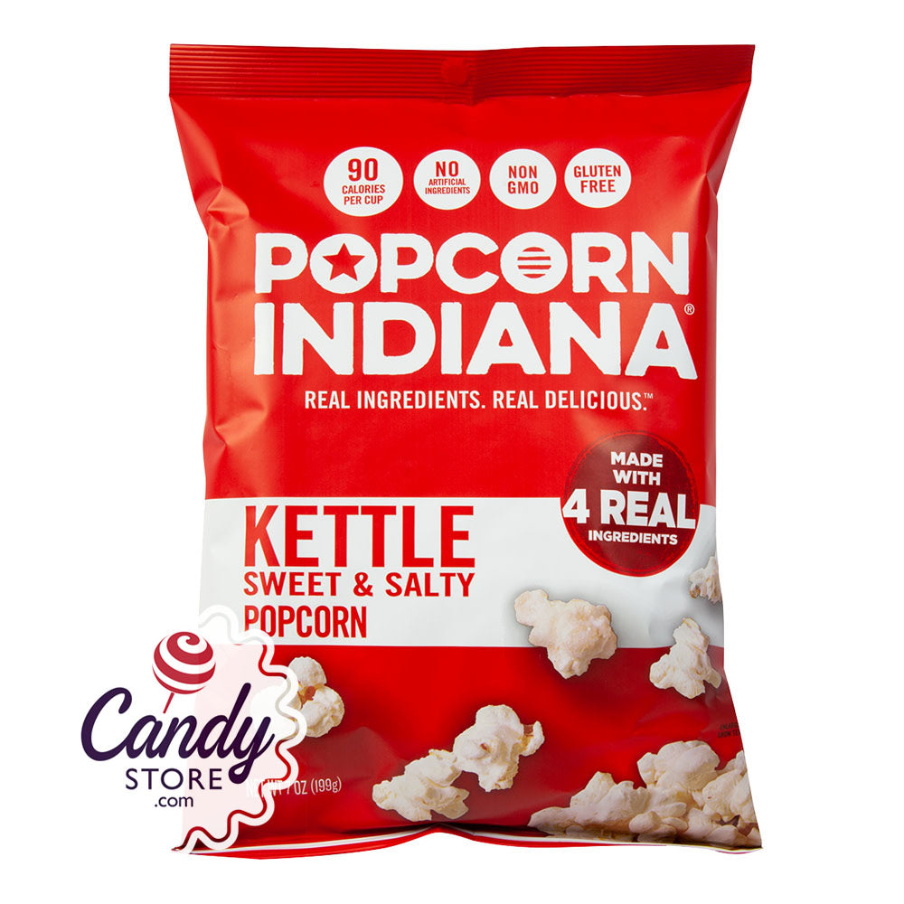 Popcorn Indiana Kettlecorn 7oz Bags 12ct - CandyStore.com