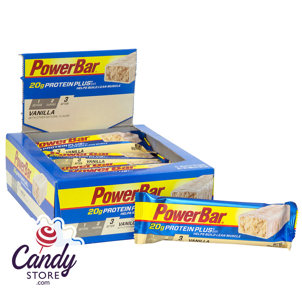 Power Bar Vanilla Protein Bar 2.12oz - 15ct | CandyStore.com