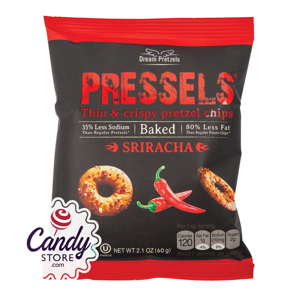 Pressels Sriracha 2.1oz Pouch 48ct - CandyStore.com