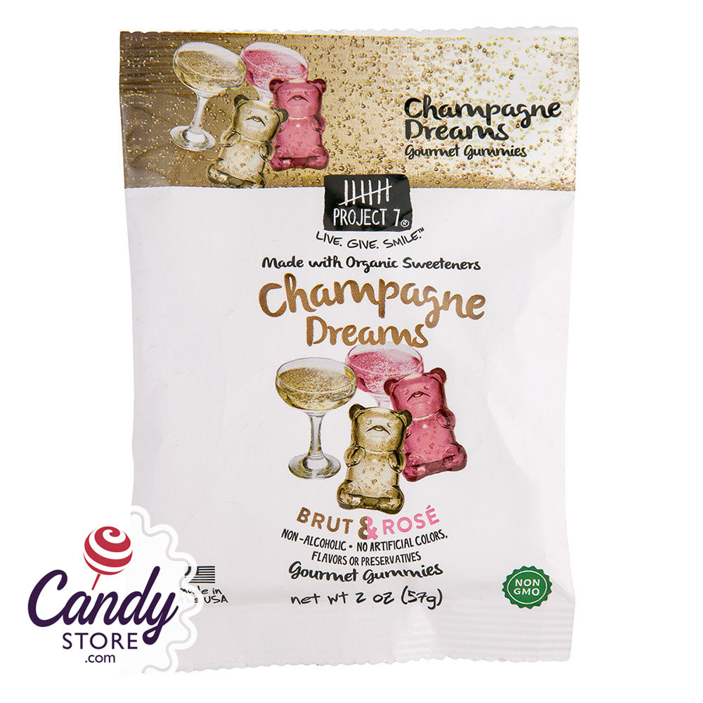 Project 7 Champagne Dreams Gummies 2oz - 8ct | CandyStore – CandyStore.com