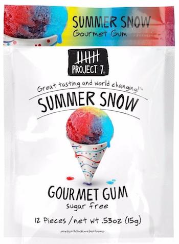 Project 7 Rainbow Ice Sugar Free Gum 12ct - CandyStore.com