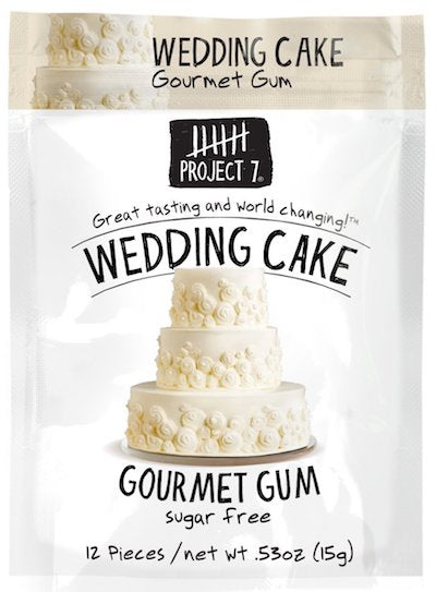Project 7 Wedding Cake Gum Pouch - 12ct | CandyStore.com