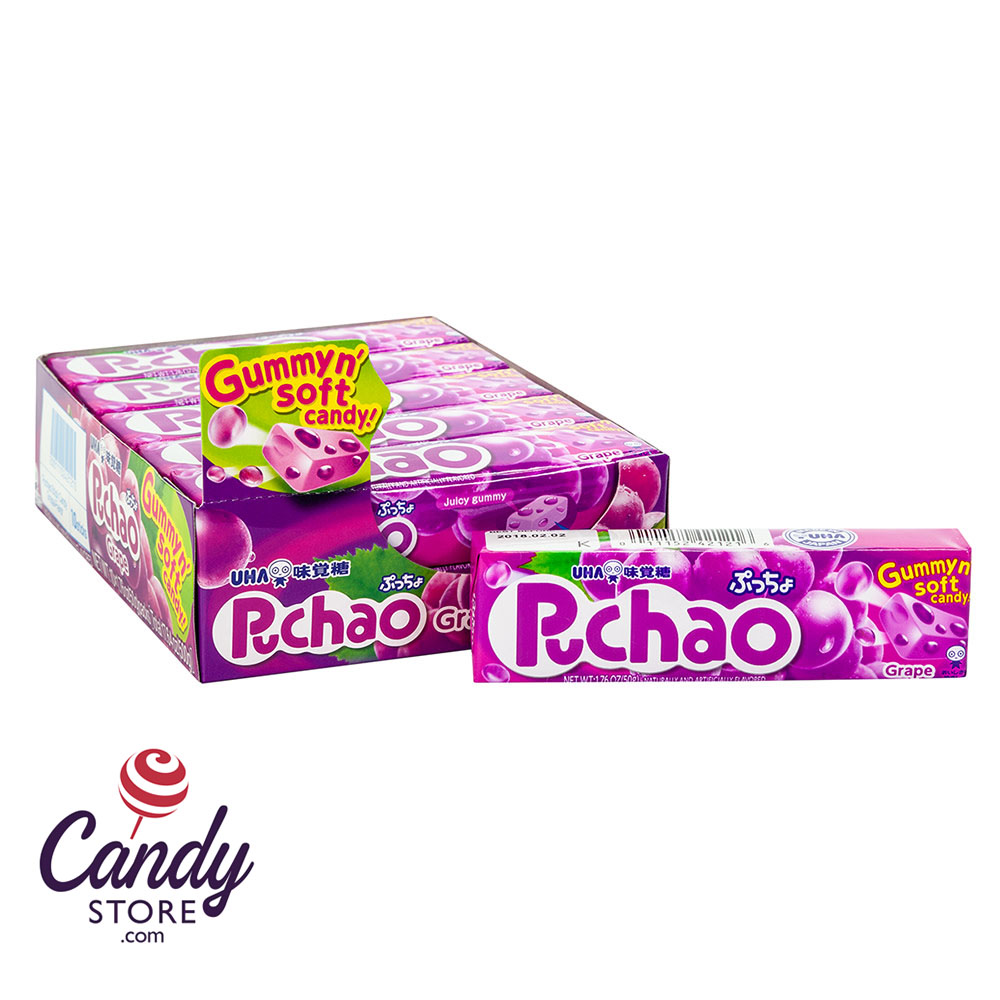 Puchao Grape 1.76oz - 10ct | CandyStore.com