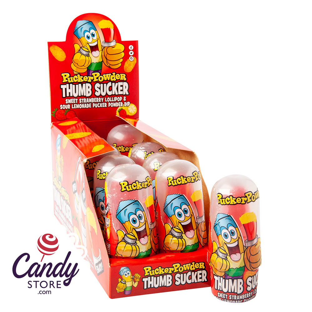 Pucker Powder Thumb Sucker 1.4oz - 10ct | CandyStore.com