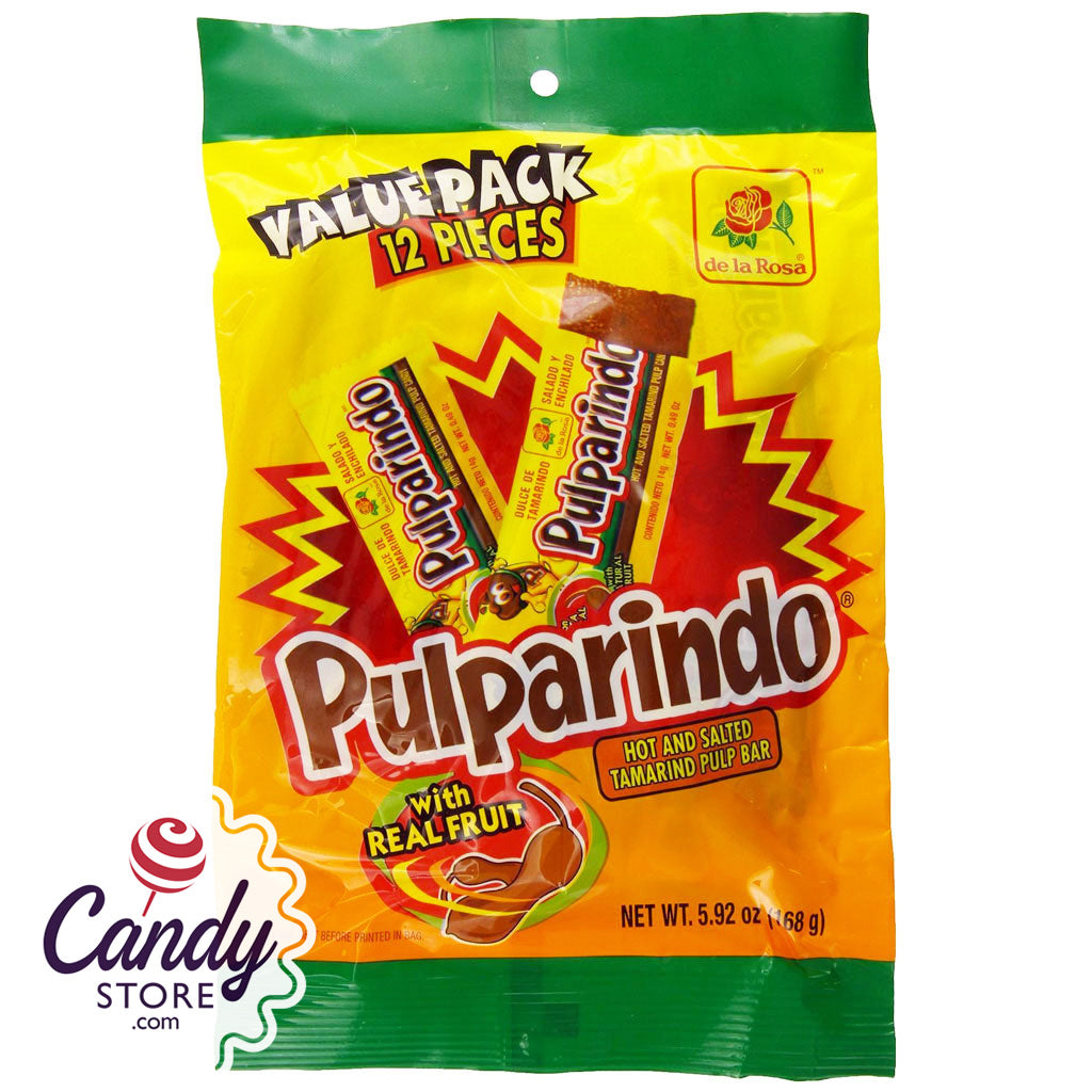 Pulparindo Tamarind Pulp Candy - 24ct Peg Bags | CandyStore