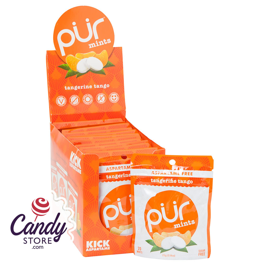 Pur Tangerine Tango Mints 12ct - CandyStore.com