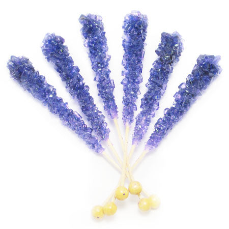 Purple Rock Candy Sticks - 120ct | CandyStore.com