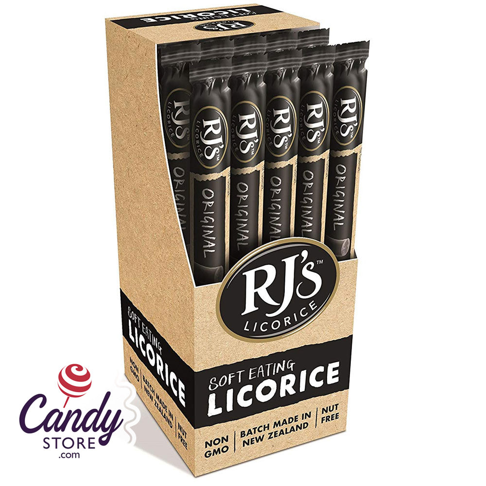 RJ's Soft Eating Black Licorice Logs - 30ct | CandyStore.com