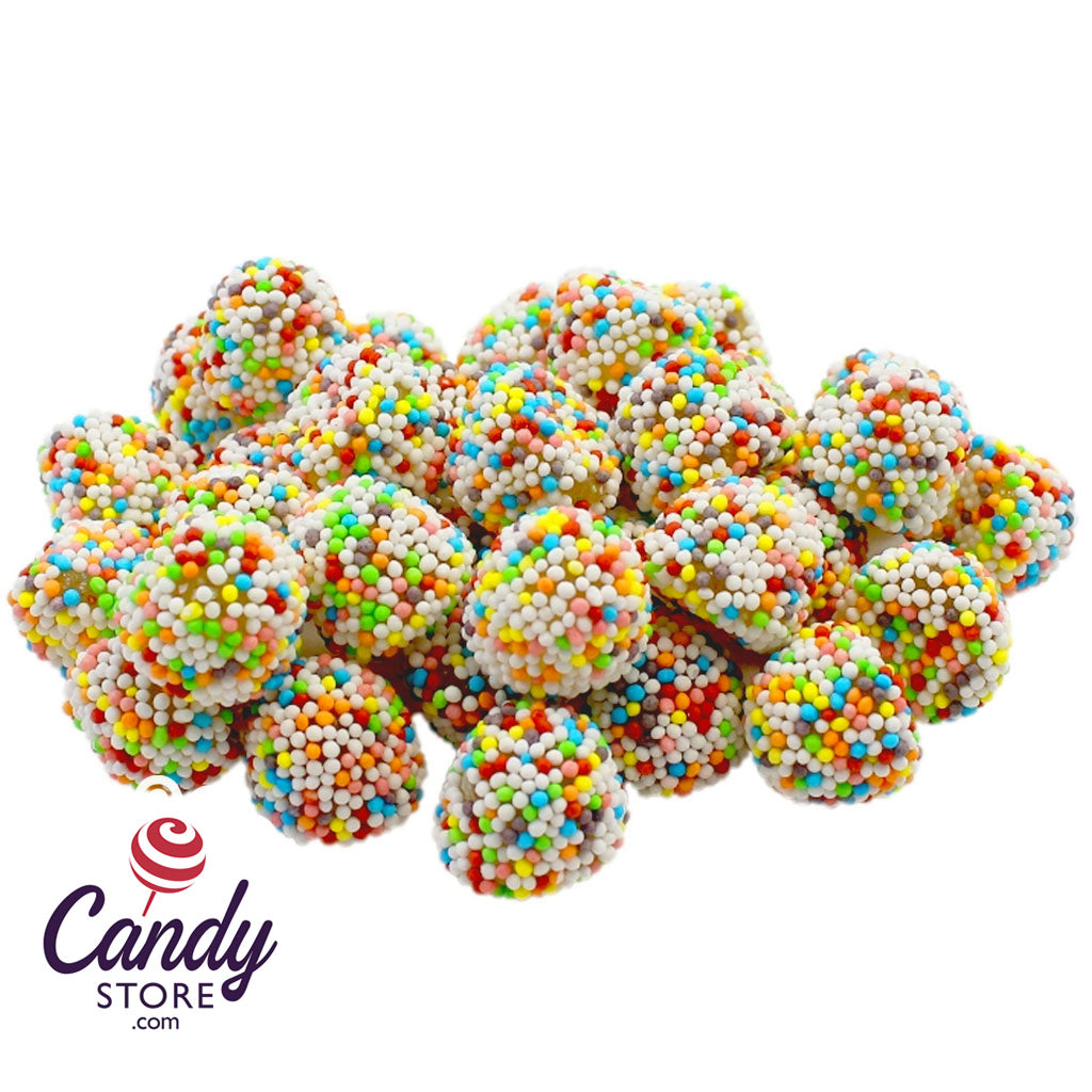 Rainbow Berries Gustaf's Non Pareil Gummy Drops - 2.2lb