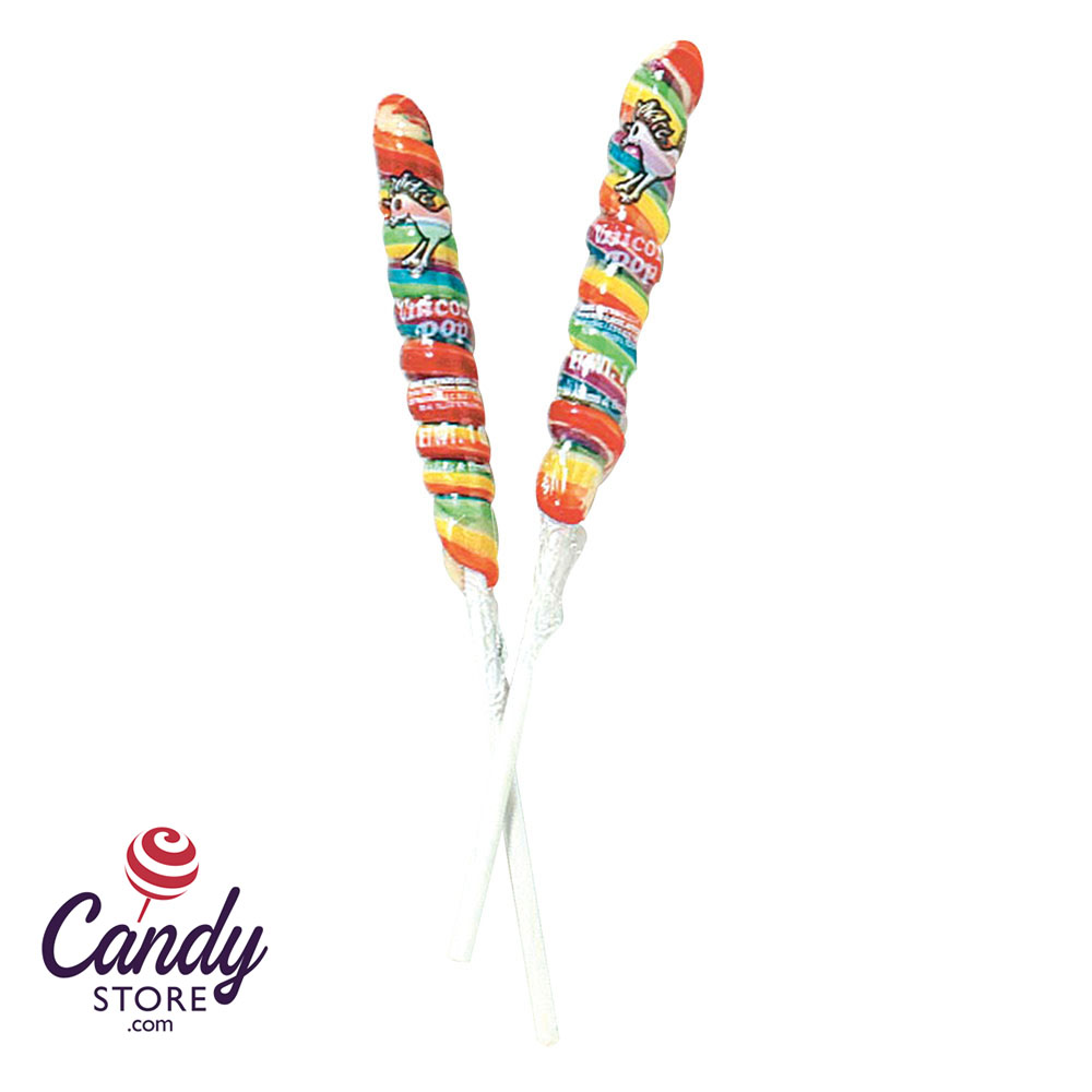 Rainbow Unicorn Pops 10-inch - 72ct | CandyStore.com