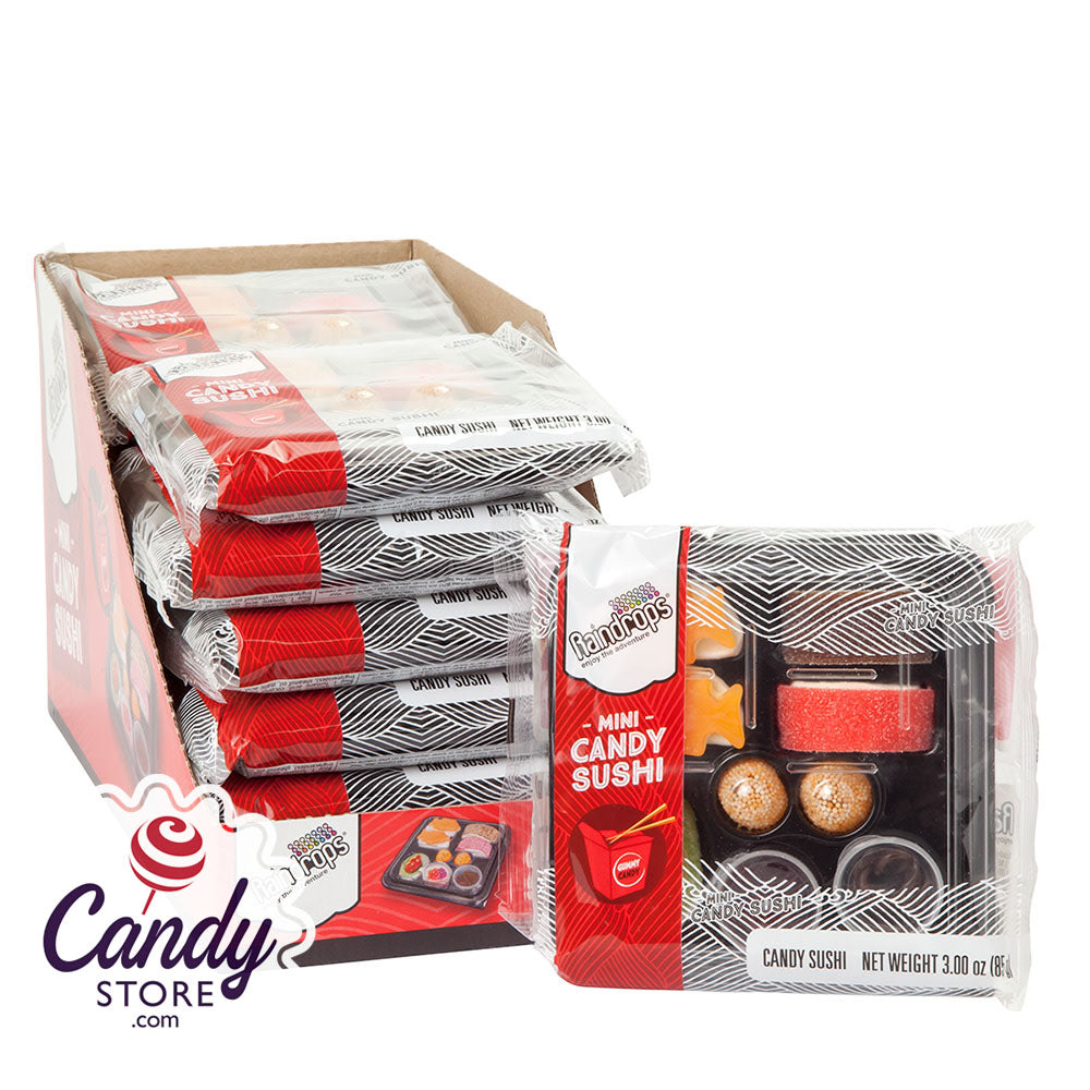 Mini Candy Sushi Raindrops 12ct - CandyStore.com