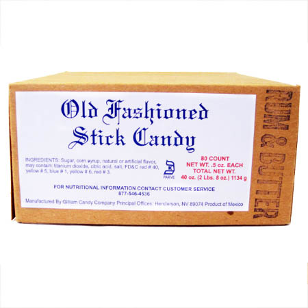 Raspberry Candy Sticks - 80ct | CandyStore.com