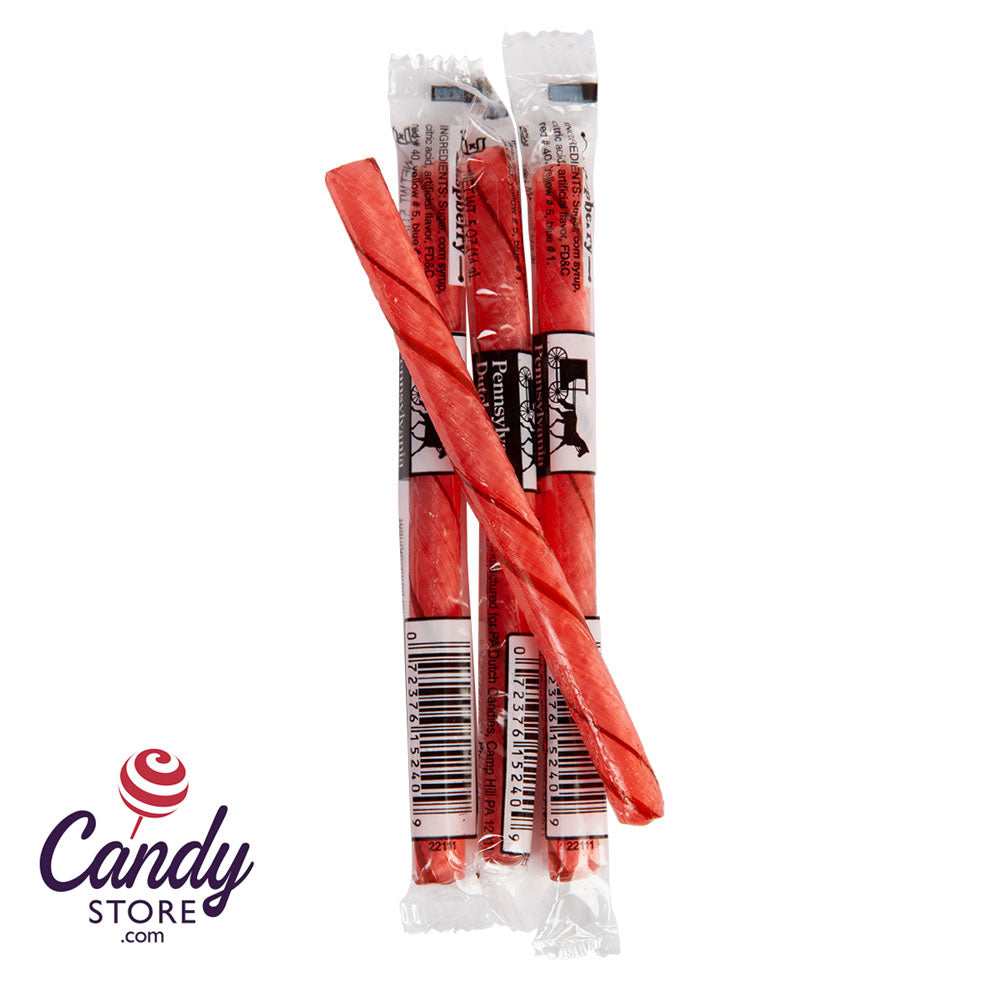 Raspberry Thin Stick Candy Pennsylvania Dutch 80ct - CandyStore.com