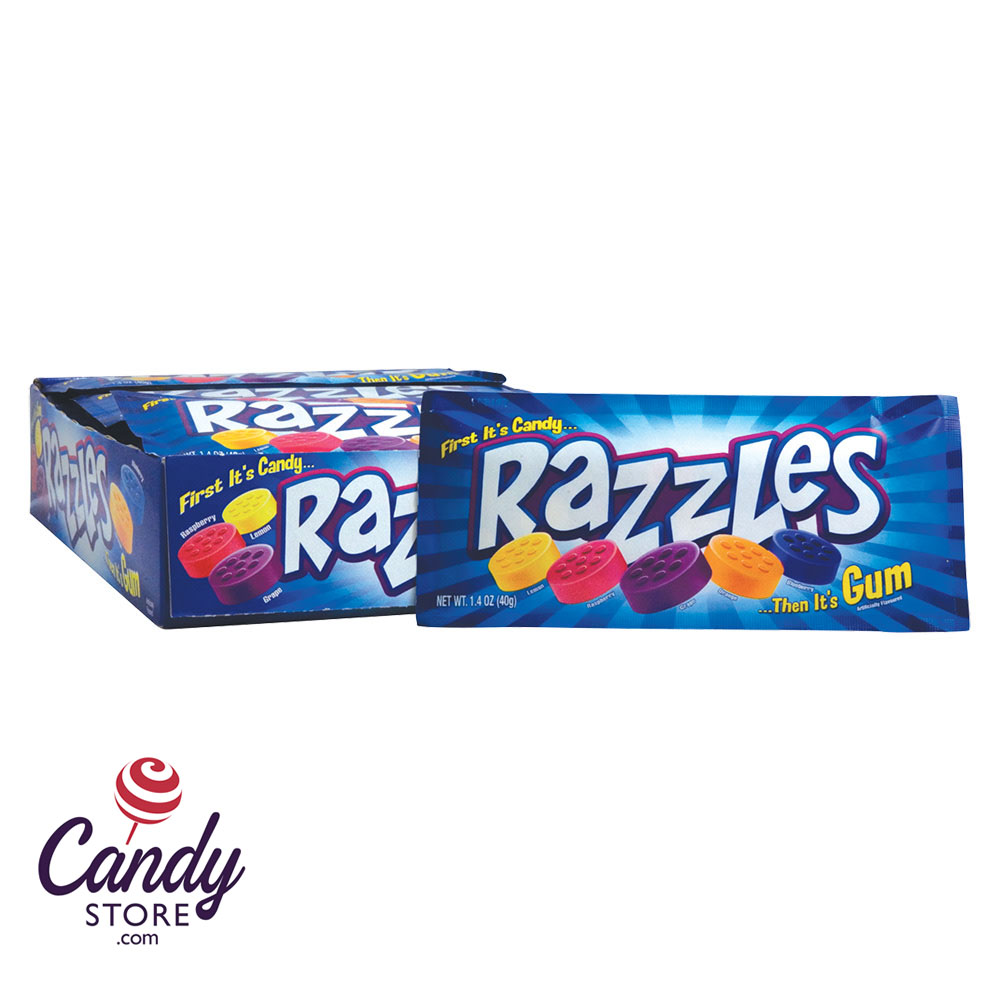 Razzles Original Candy - 24ct | CandyStore.com