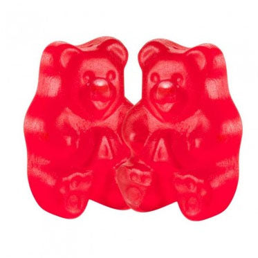 Red Cherry Gummi Bears - 5lb Bulk | CandyStore.com