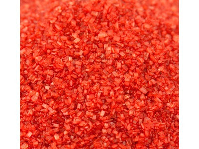 Red Sanding Sugar - 8lb Bulk | CandyStore.com